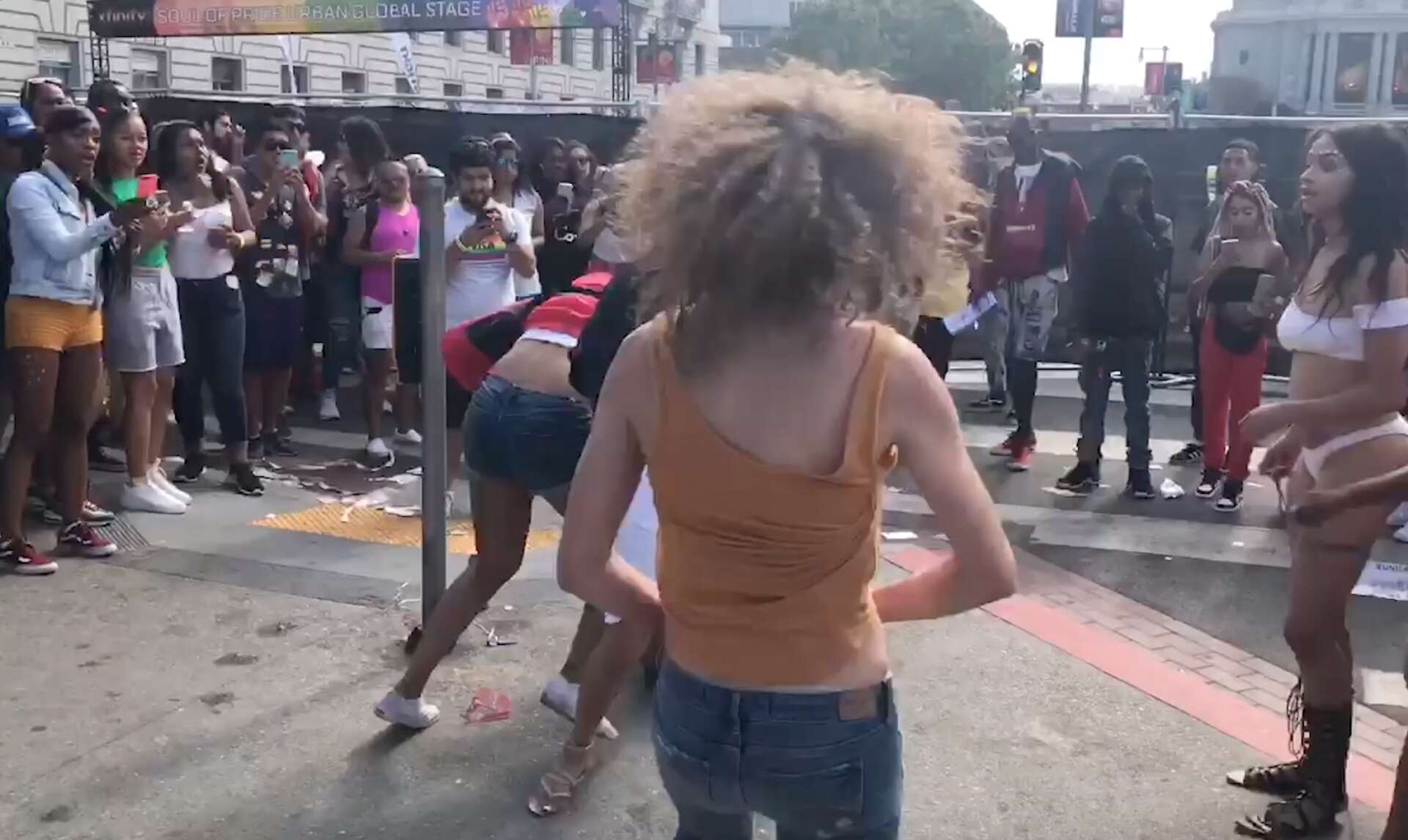 Video shows large brawl at San Francisco Pride fest over Kehlani question
