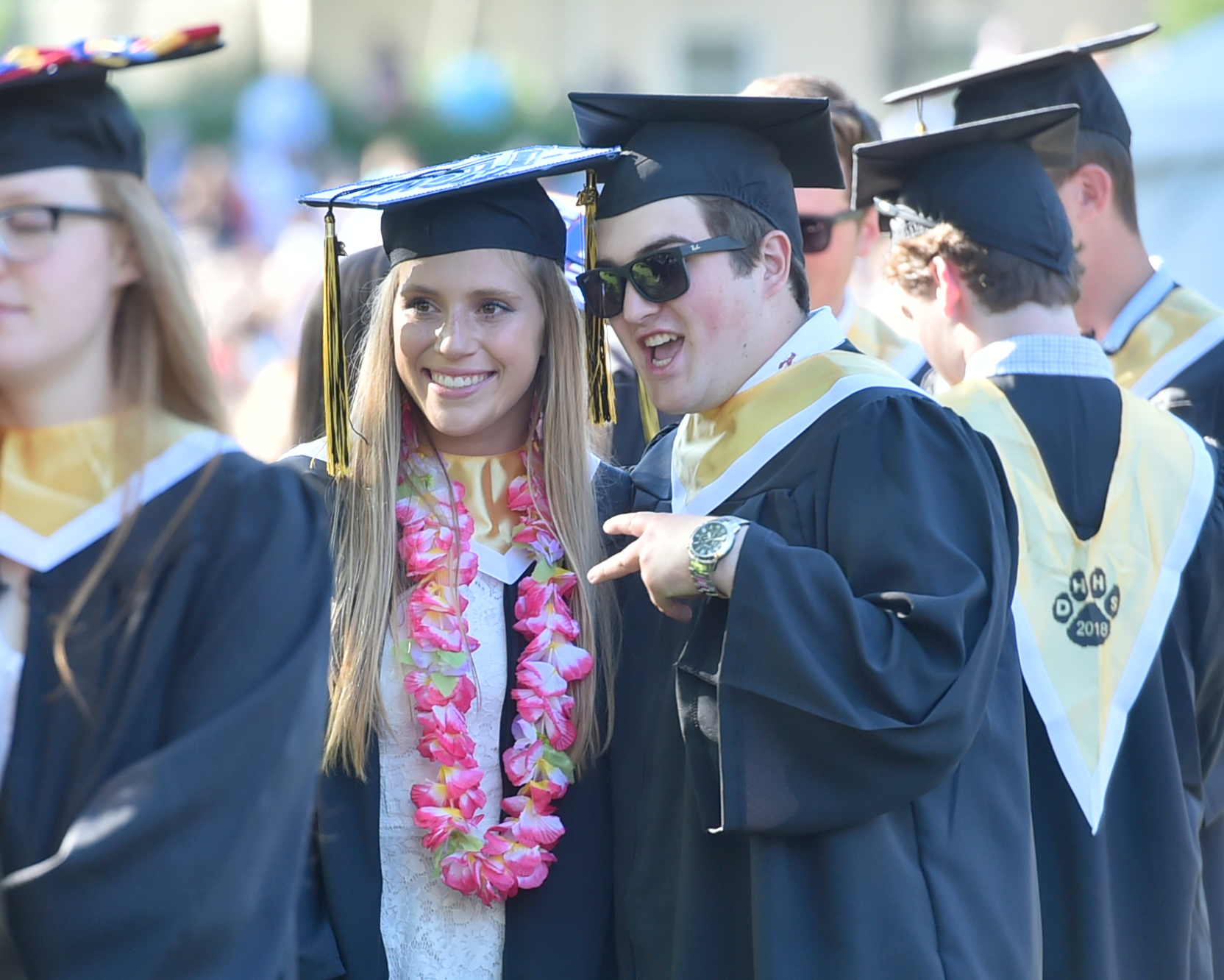 Daniel Hand High School graduates 300 students in Madison