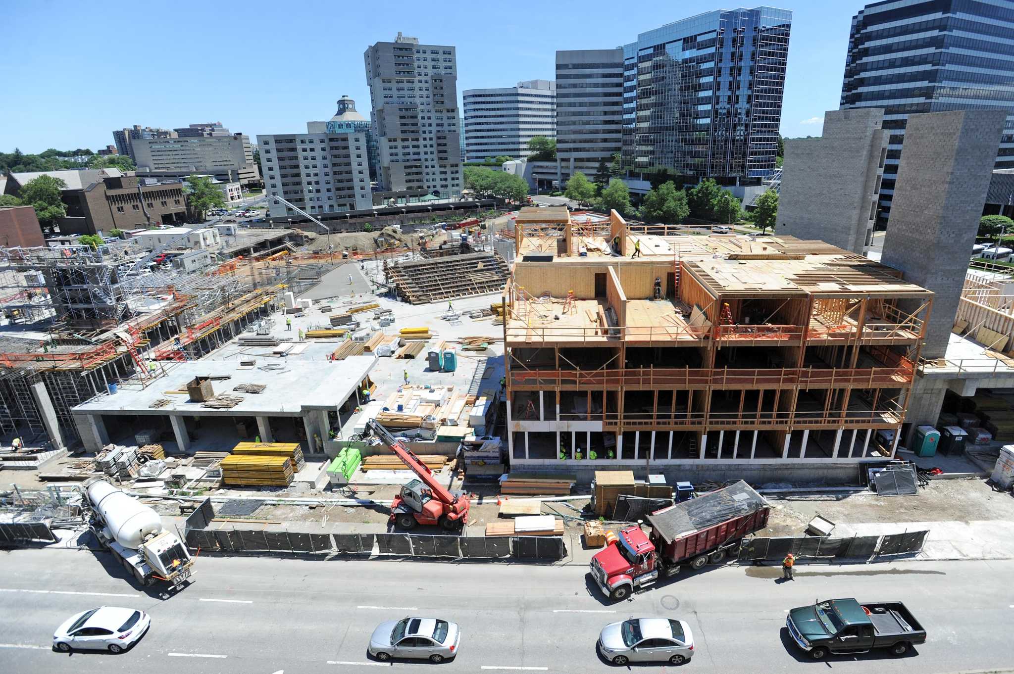 Point of Interest: Stamford’s ‘hole in the ground’ taking shape