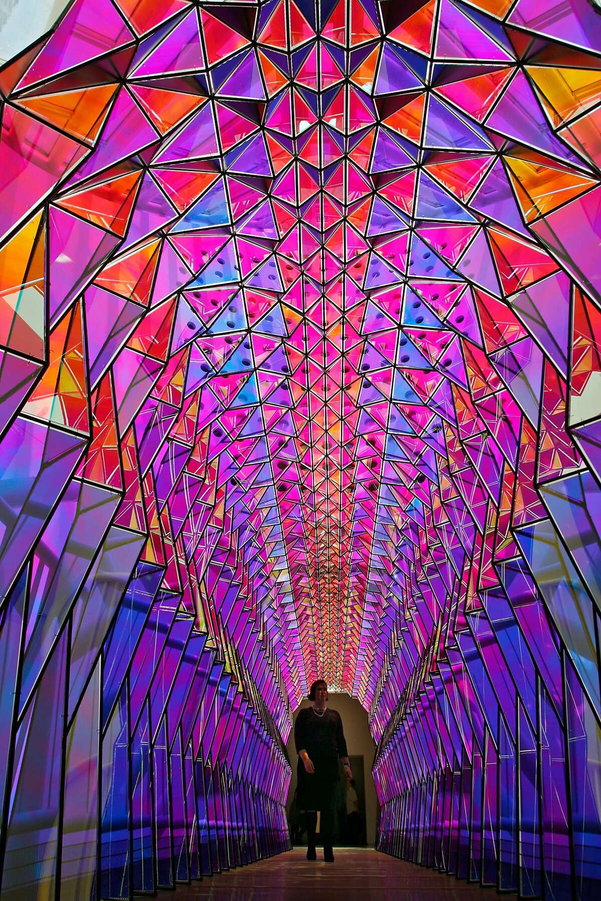 Olafur Eliasson One Way Colour Tunnel