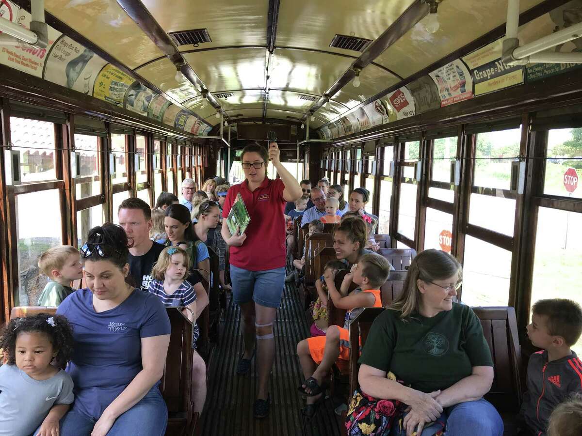 Storytime Trolleys for families at Connecticut Trolley Museum