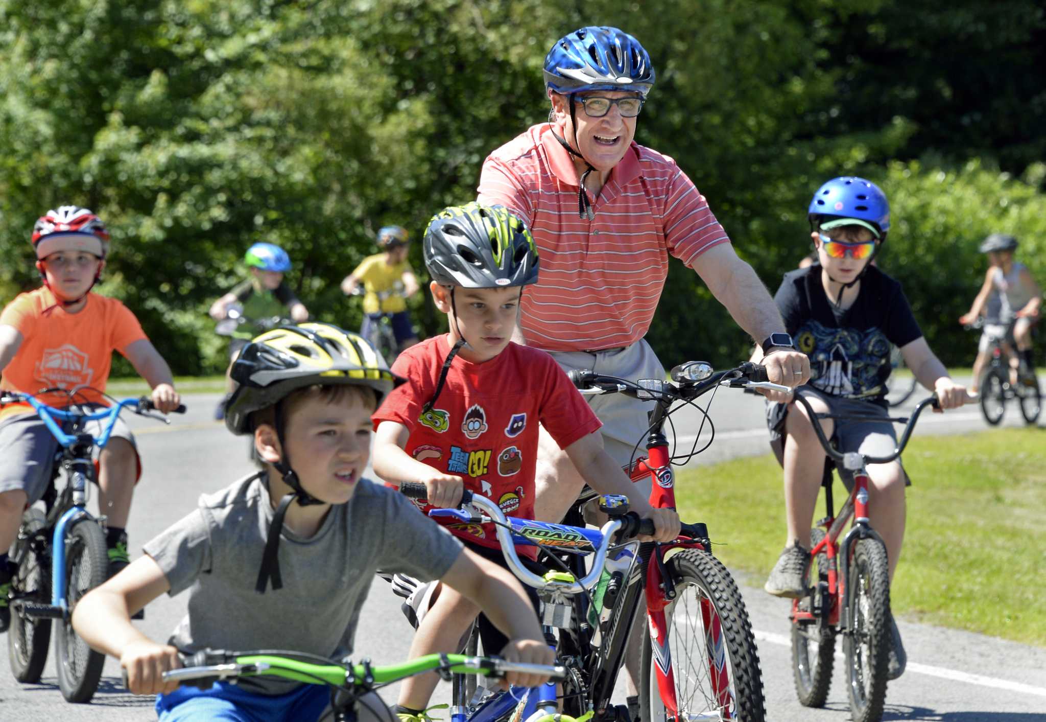 Photos: Safe Summer Bike Helmet Safety Program