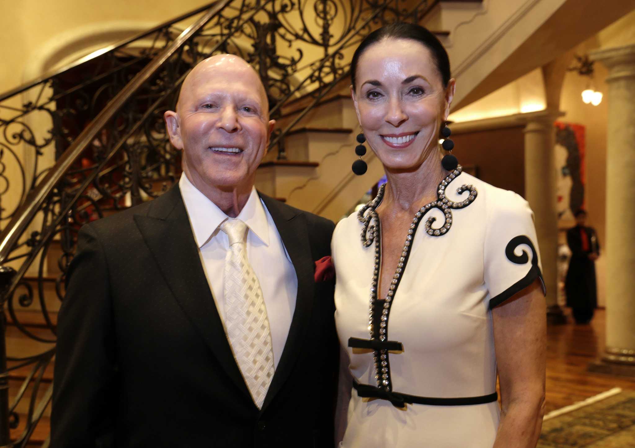 Sue and Lester Smith challenge Best Dressed luncheon with matching grant