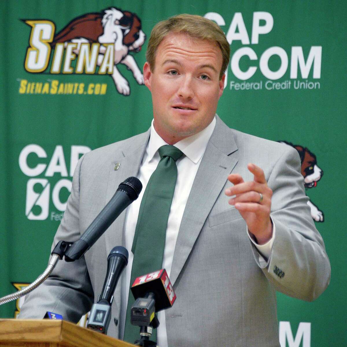 Siena introduces Liam Gleason as men's lacrosse coach