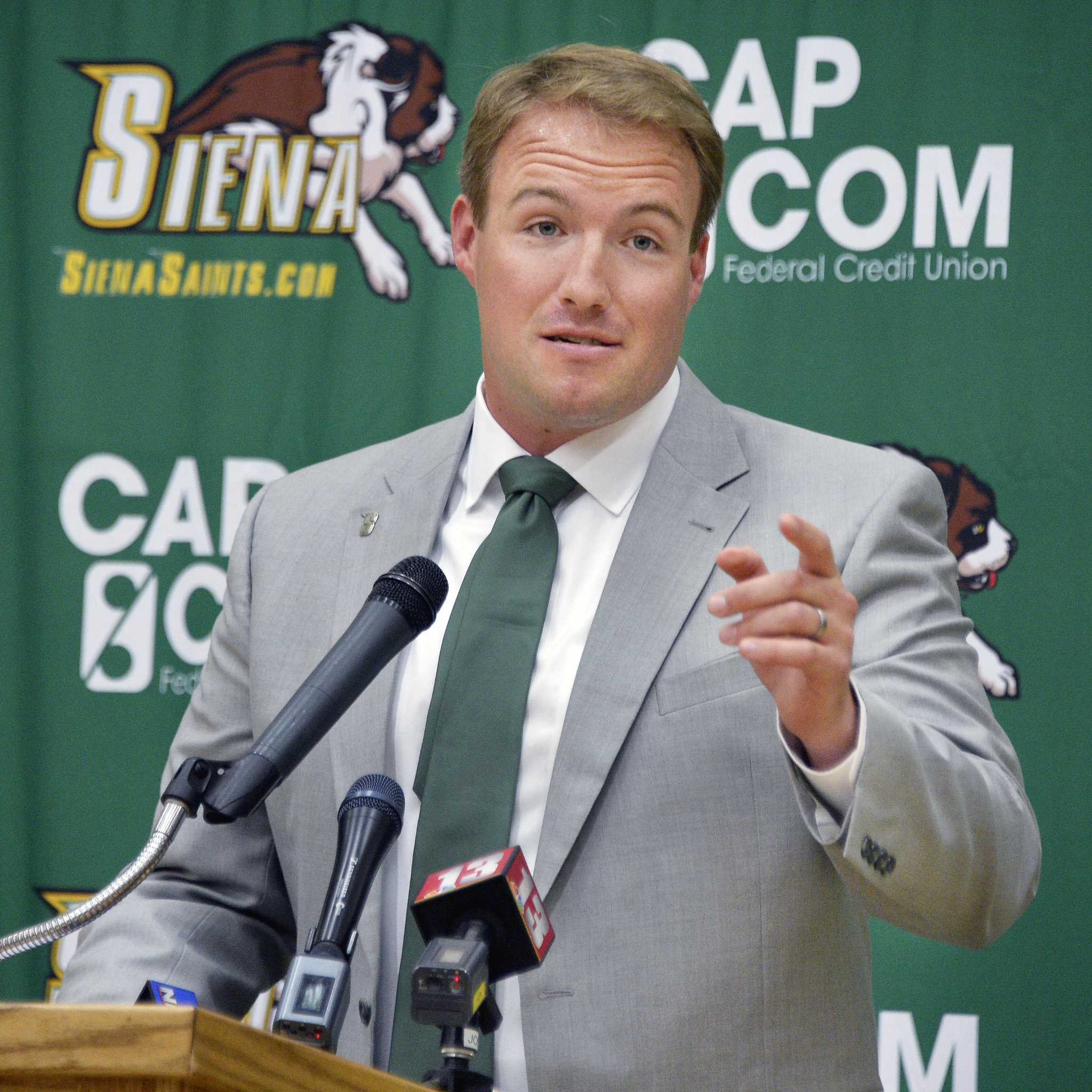 Siena introduces Liam Gleason as men's lacrosse coach