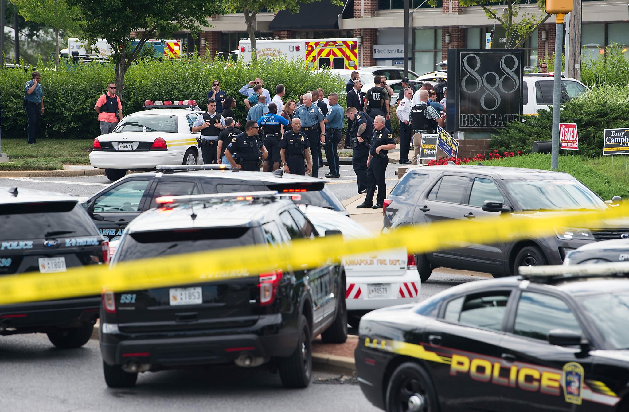 Annapolis Capital Gazette newspaper shooting