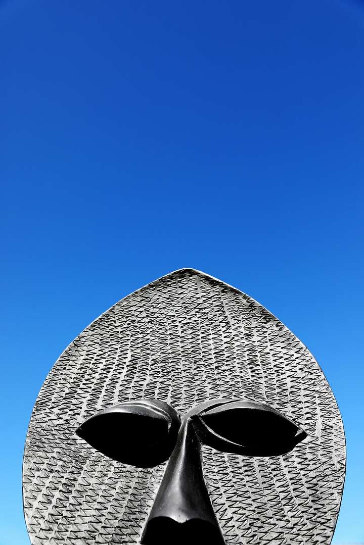 Offensive sculpture remains on display, but at least new one provides ...