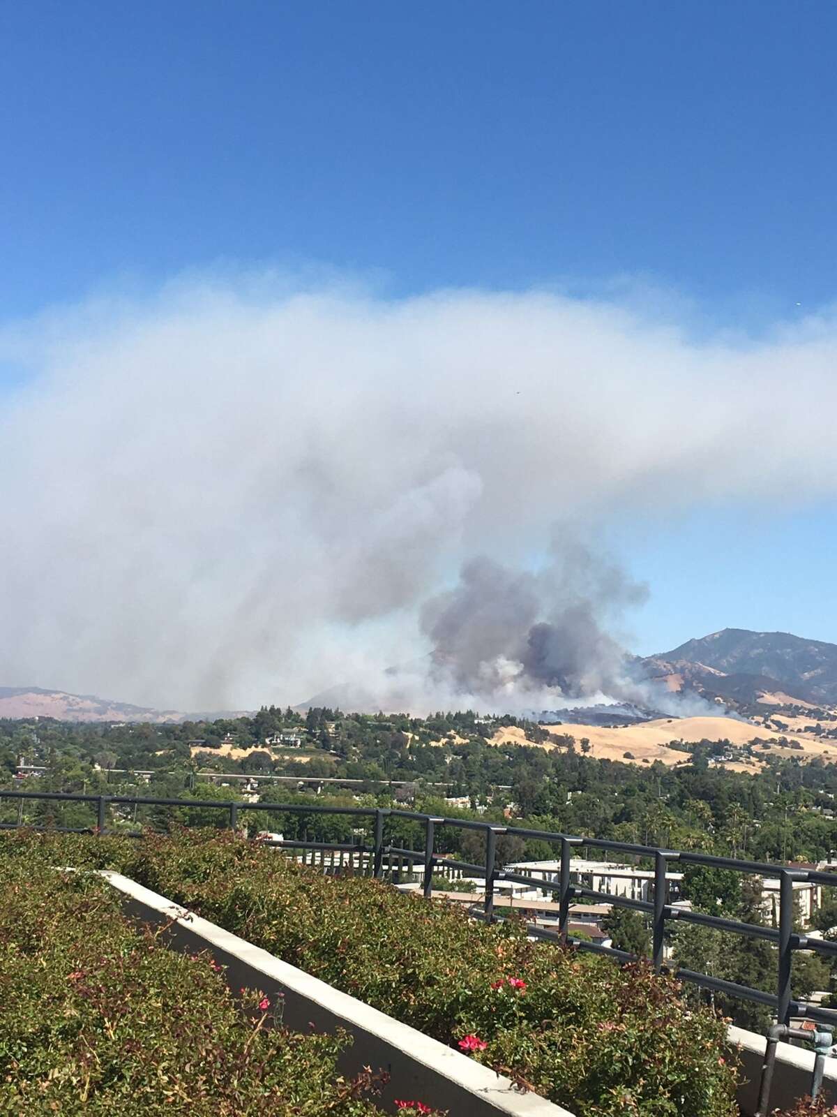 Second fire in 2 days in Walnut Creek, embers may have been cause