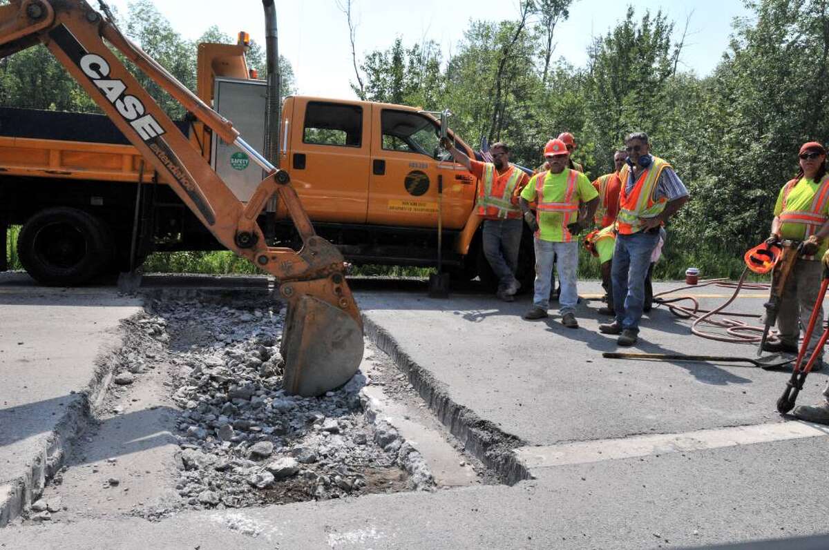 Buckled pavement repaired; Northway ramp reopens