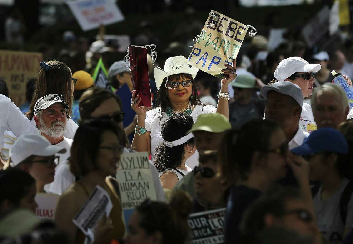 Thousands across the nation, Houston rally to reunify separated ...