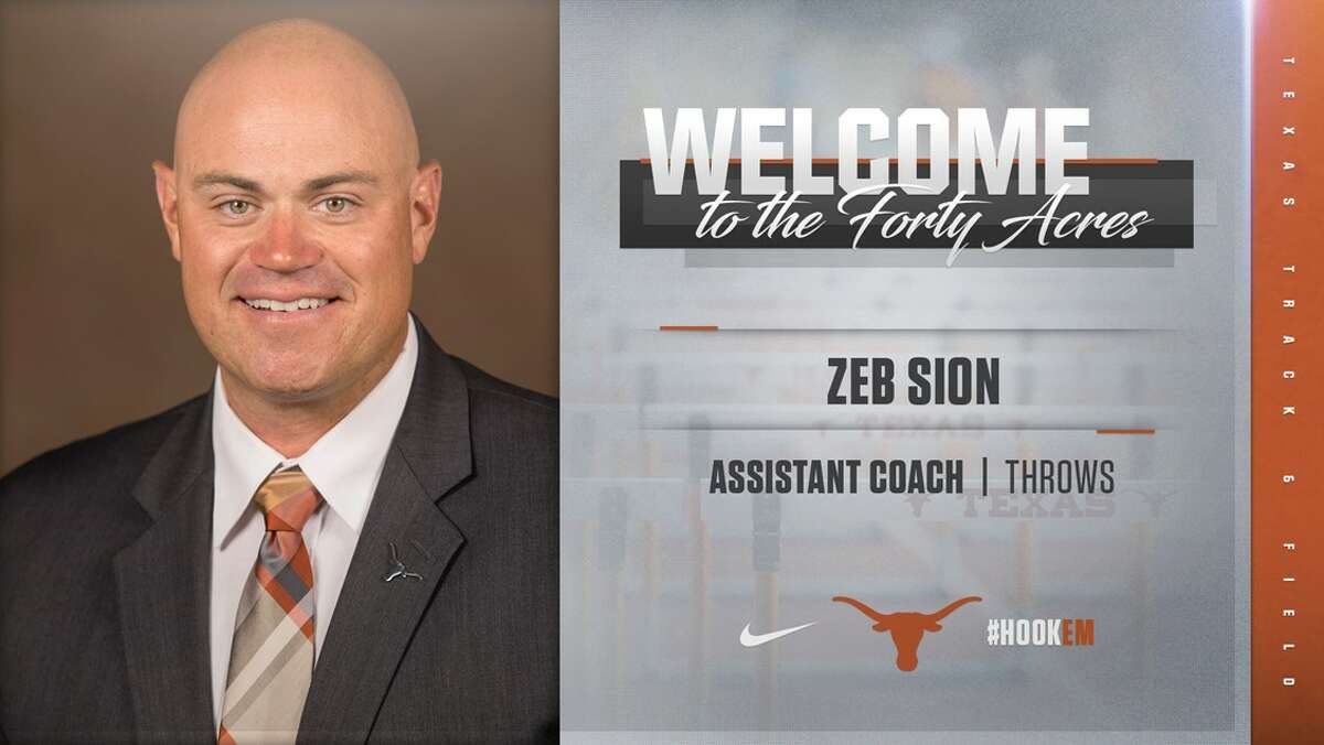 Texas names Zeb Sion assistant coach of Track & Field