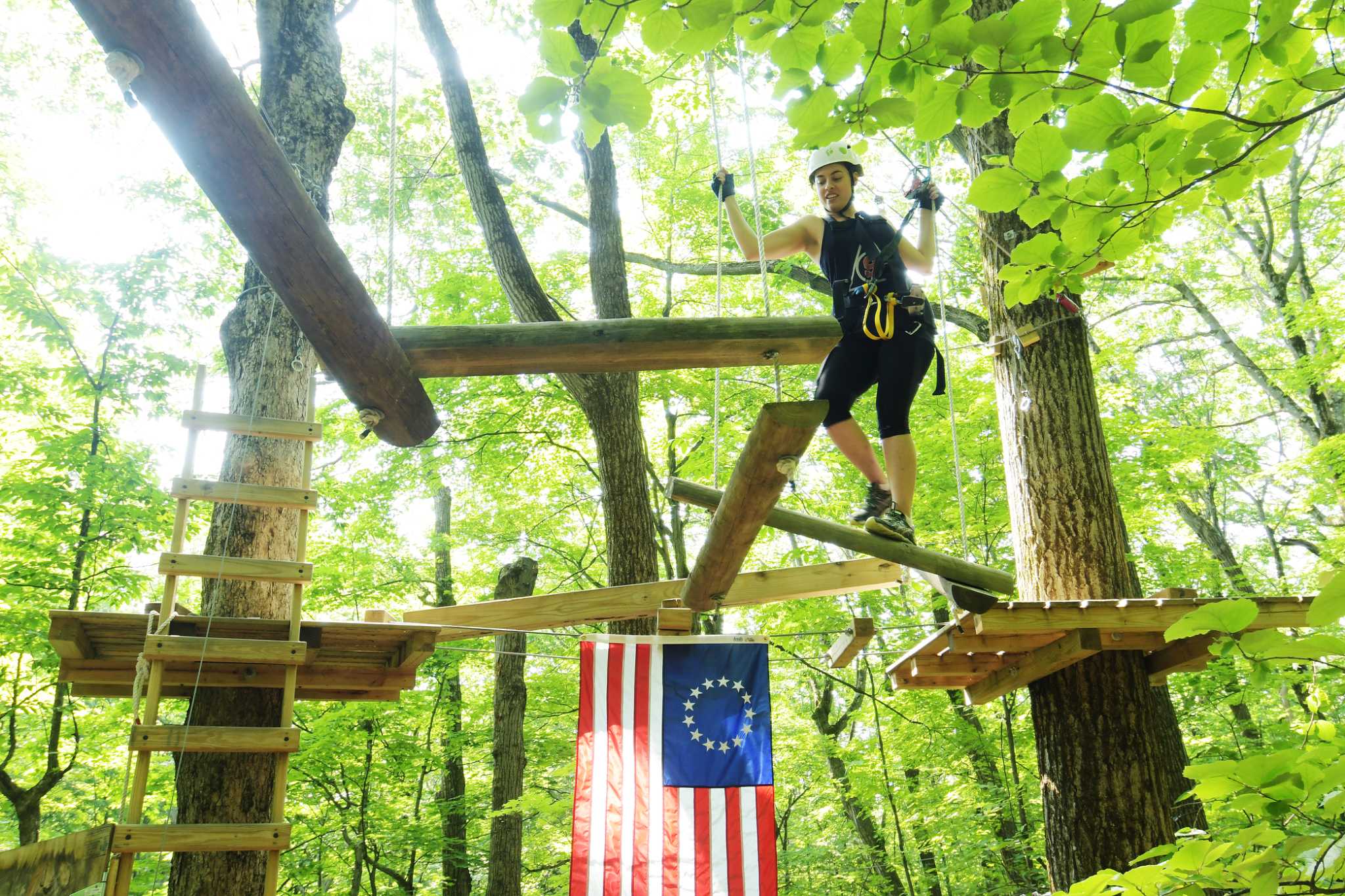 Mountain Ridge Adventure a true workout among the trees