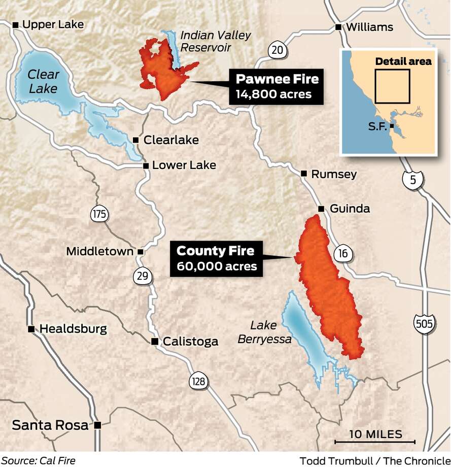 County Fire ‘growing a lot faster’ than past blazes, spreads glow and ...