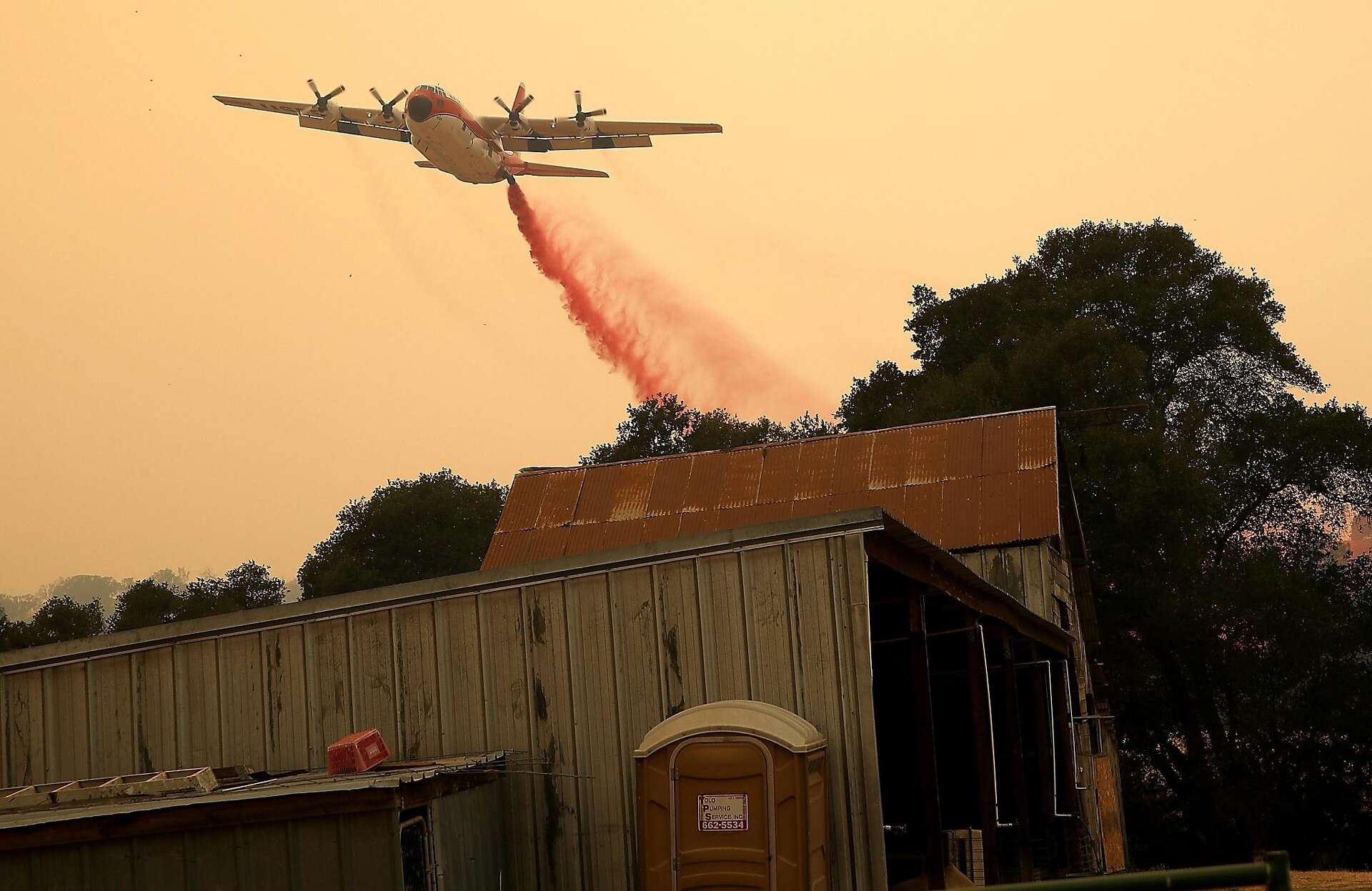 County Fire Spreads To 82,700 Acres, Now 25 Percent Contained