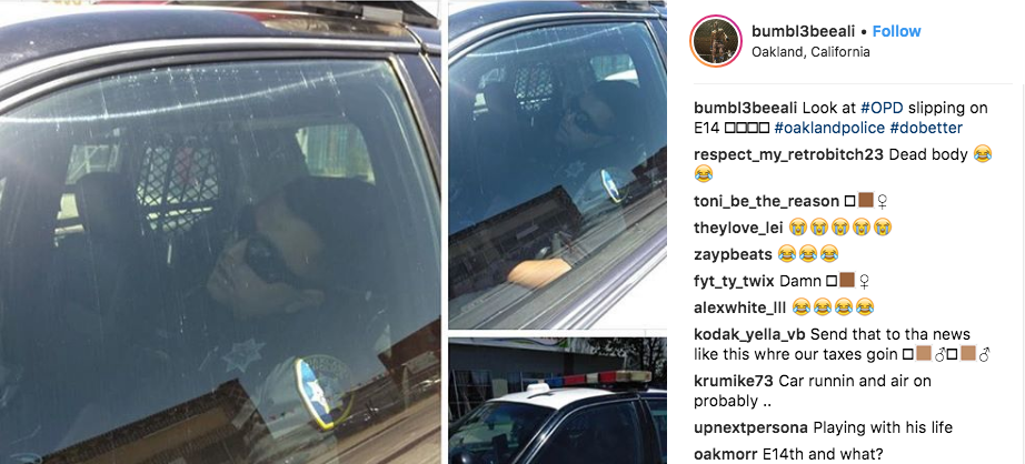 'We expect our officers to be awake': Oakland police investigating ...