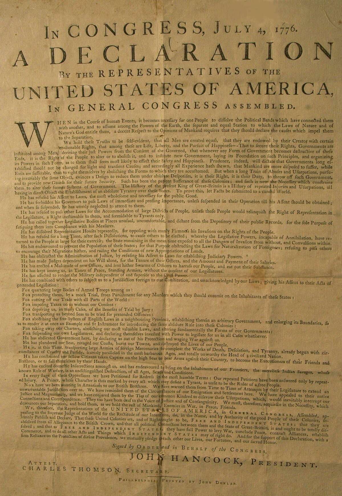 Declaration of Independence