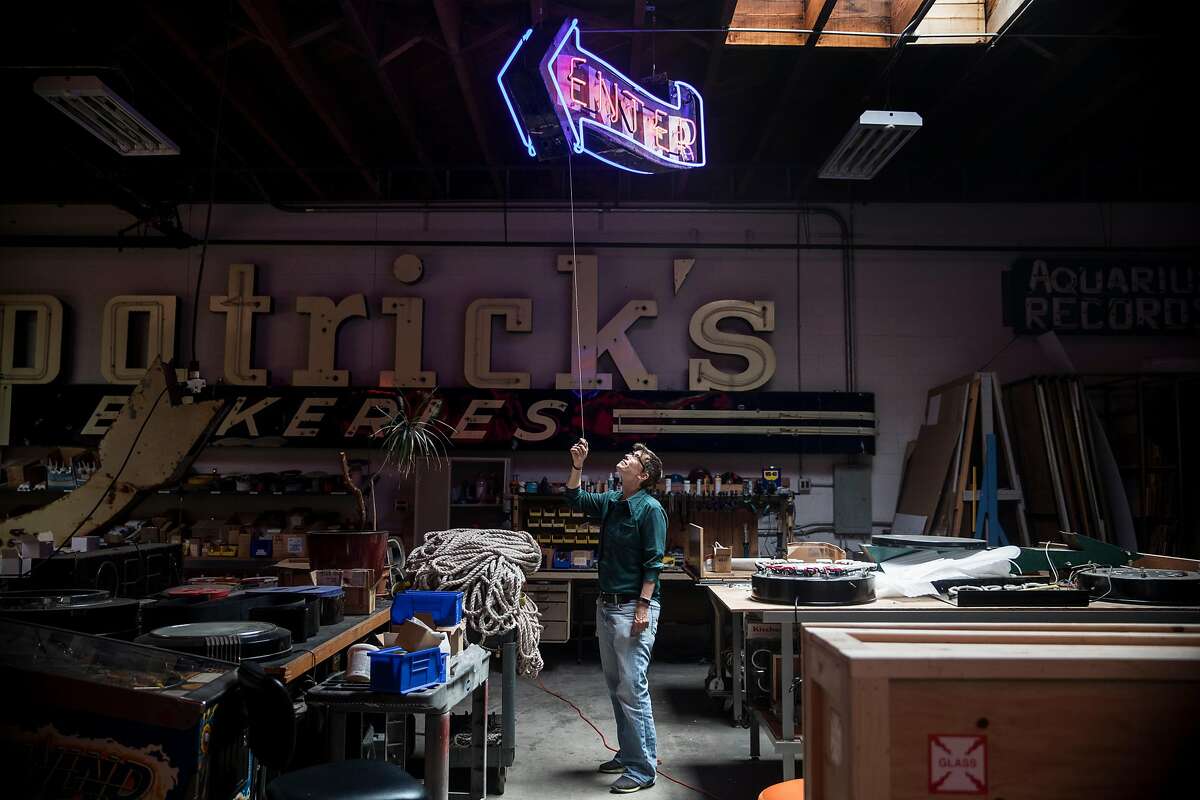Glass bender melds art, science to create and restore neon signs