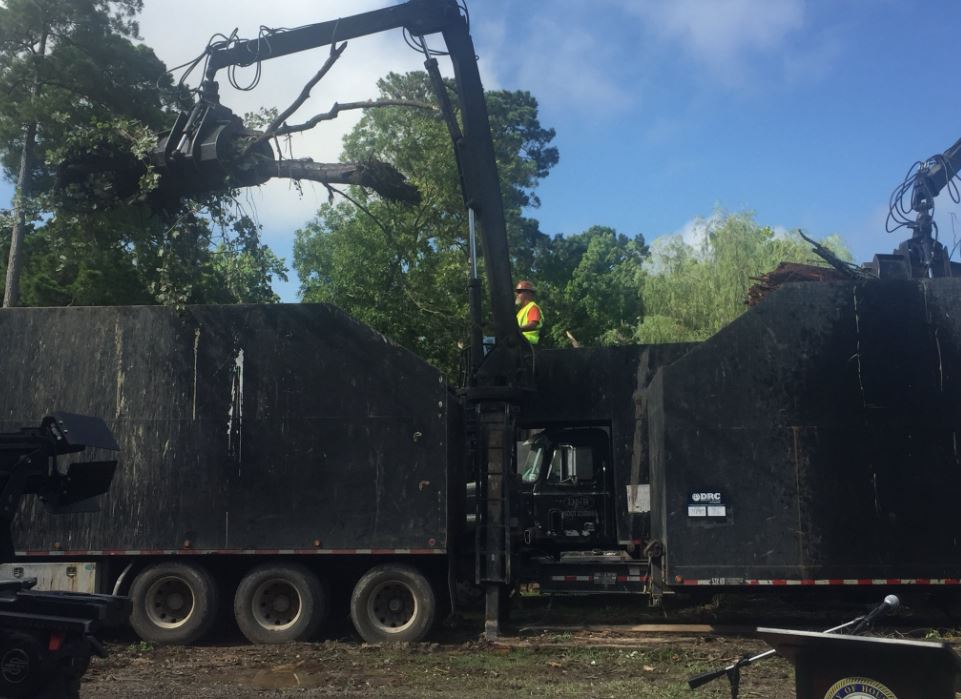 50K cubic yards of debris removed from Lake Houston