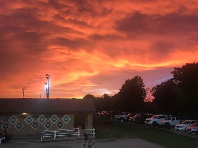 Pinky Orange Sky