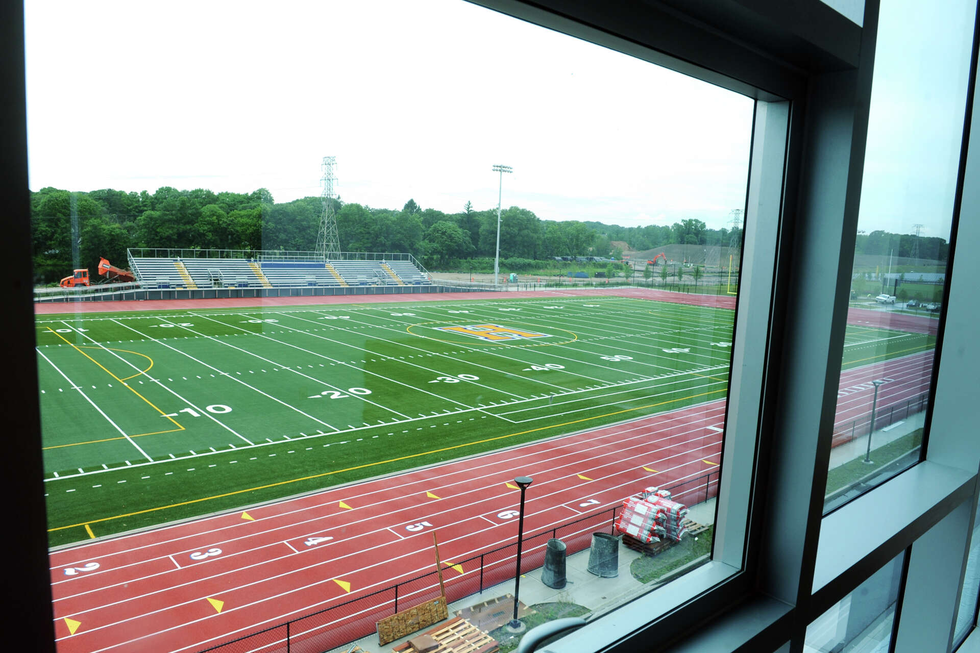 Construction on Bridgeport’s Harding High nears finish line