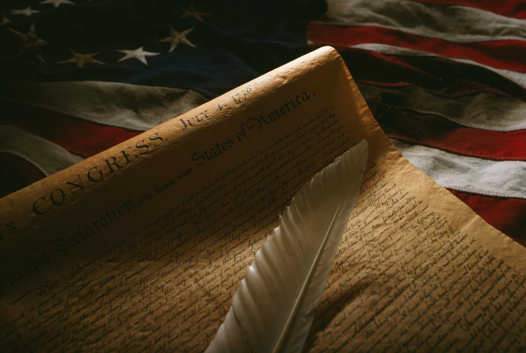 Saturday letters: The Declaration of Independence and the Supreme Court