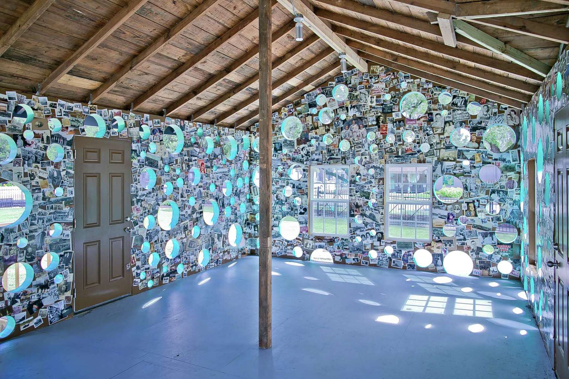 Inside the new holey house in downtown Houston