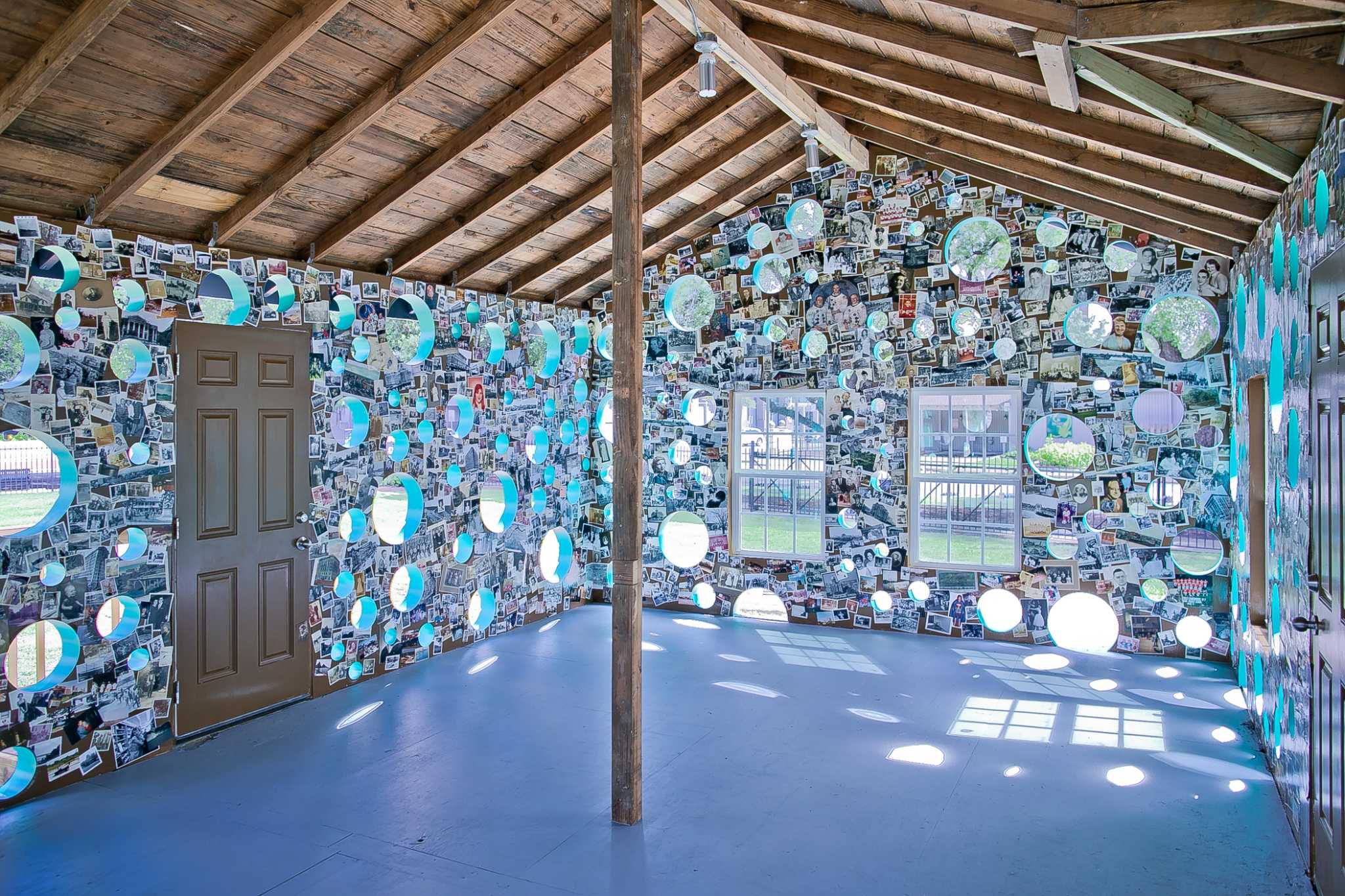 Inside the new holey house in downtown Houston