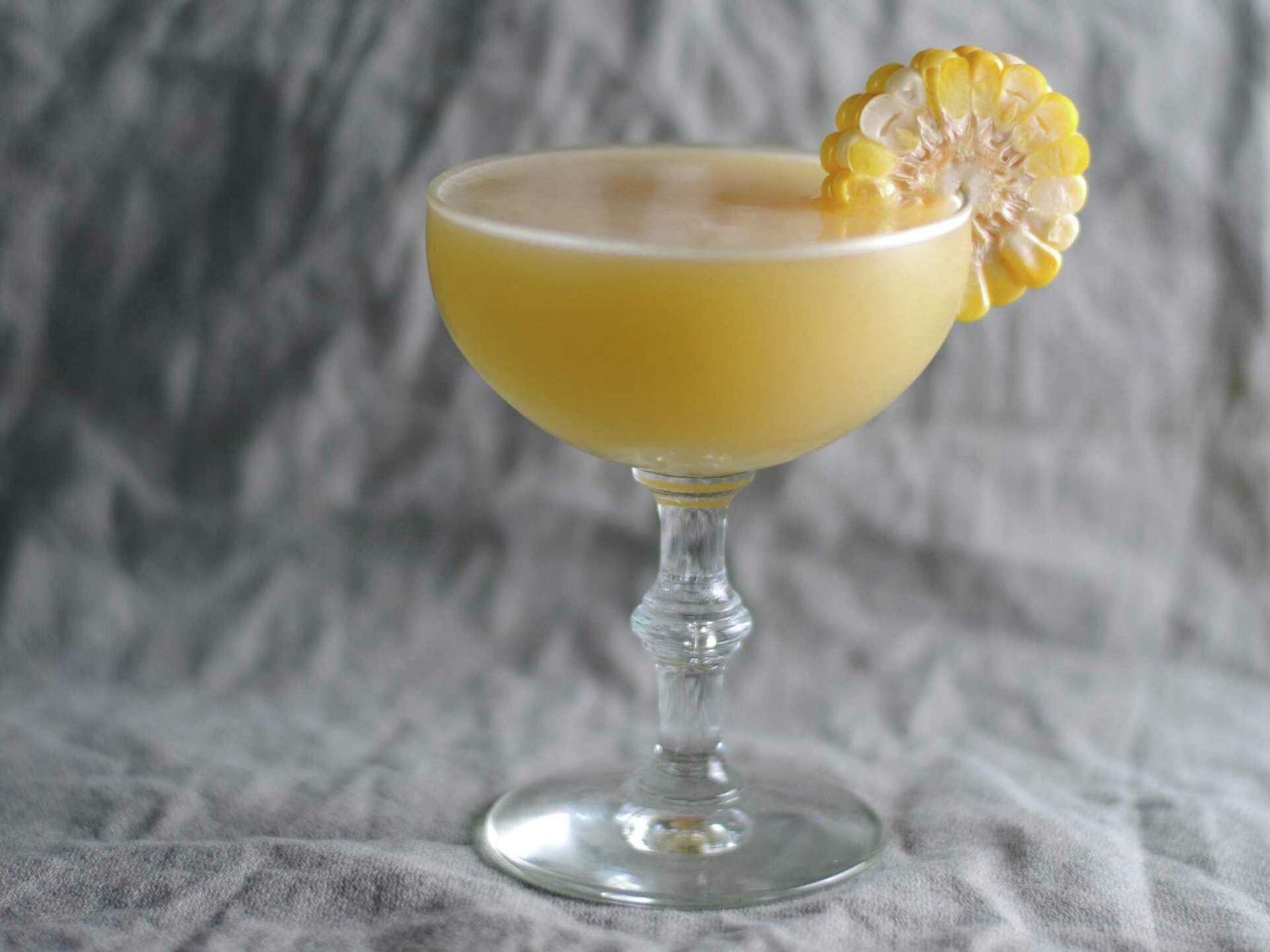 Recipe: Sweet Corn Bee’s Knees cocktail