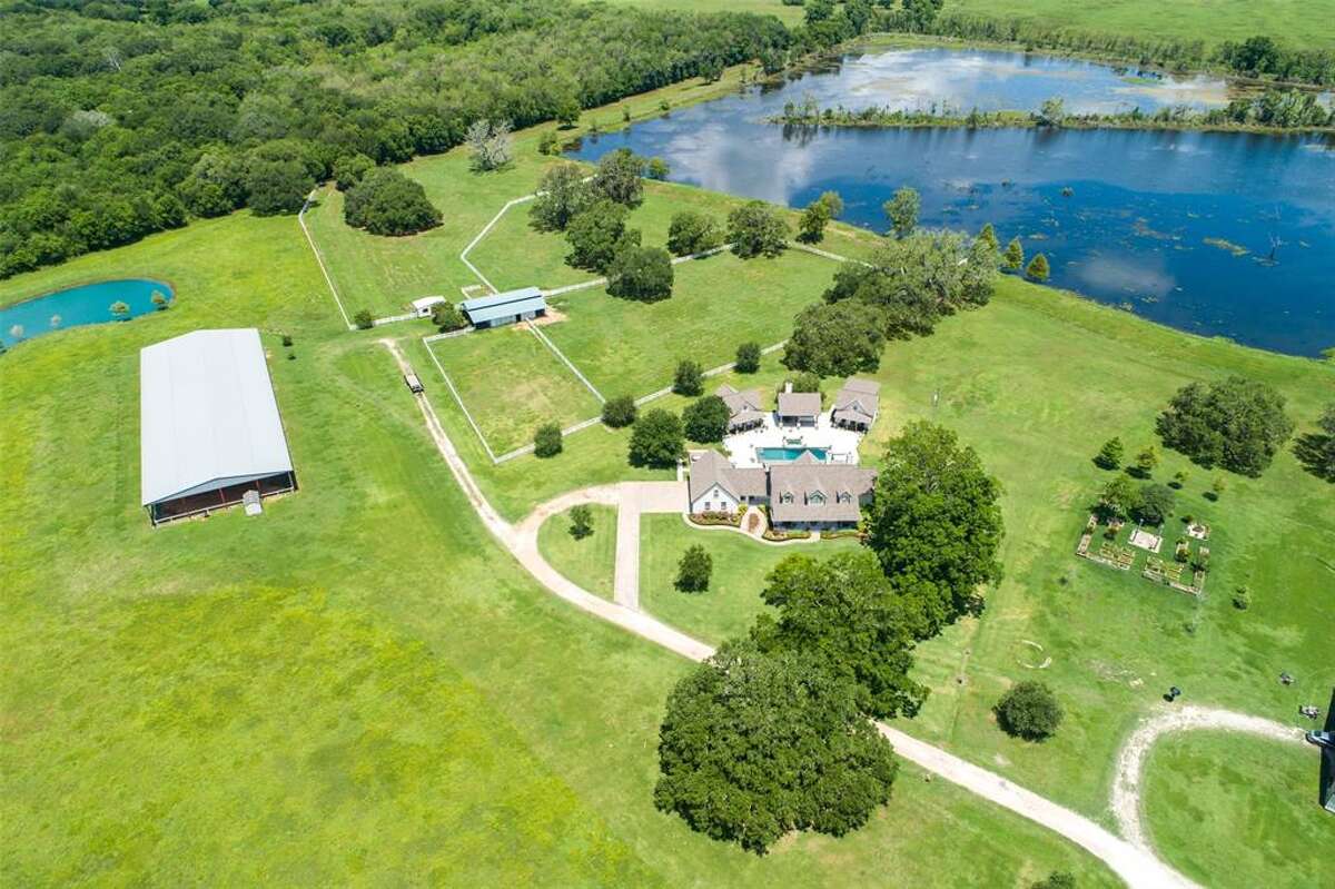 Start your own little village at this Angleton ranch for sale