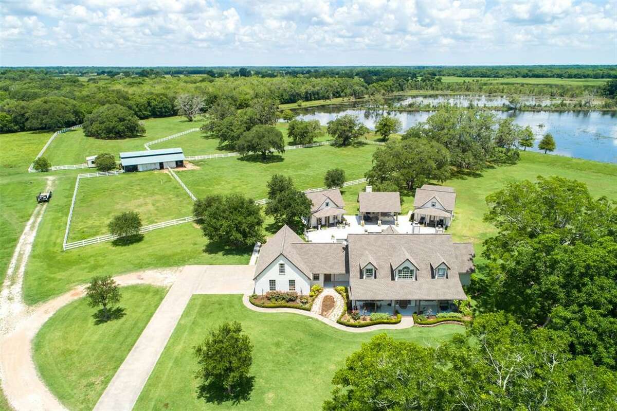 Start your own little village at this Angleton ranch for sale