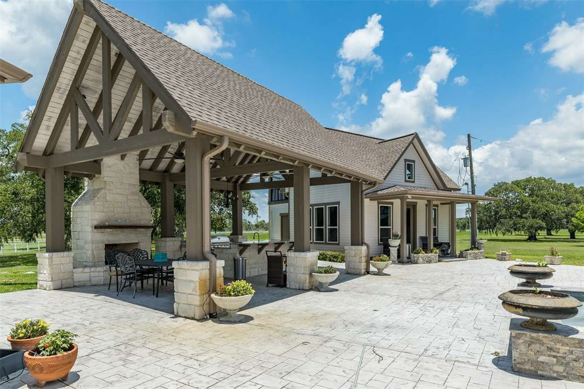 Start your own little village at this Angleton ranch for sale