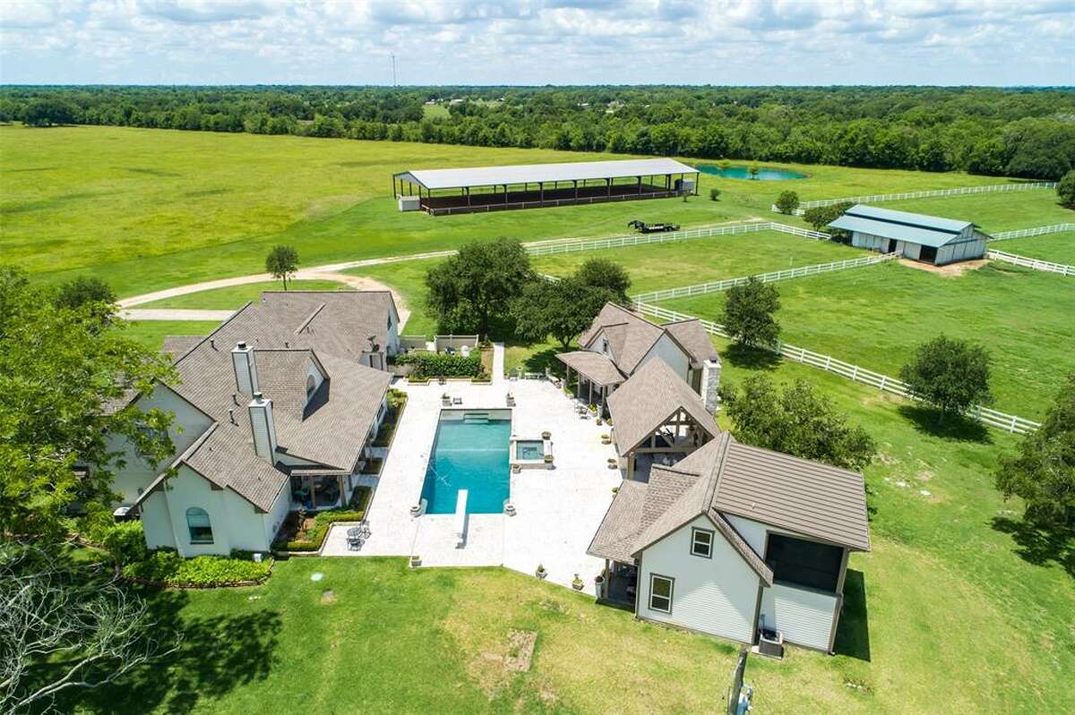 Start your own little village at this Angleton ranch for sale