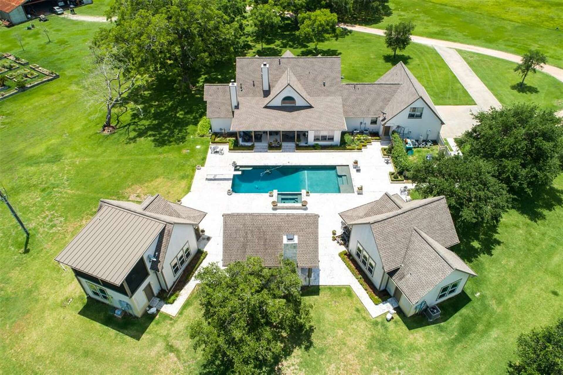 Start your own little village at this Angleton ranch for sale