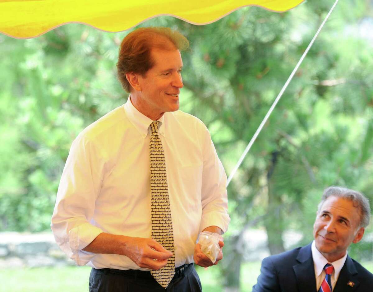 Greenwich legislators discuss session at League picnic