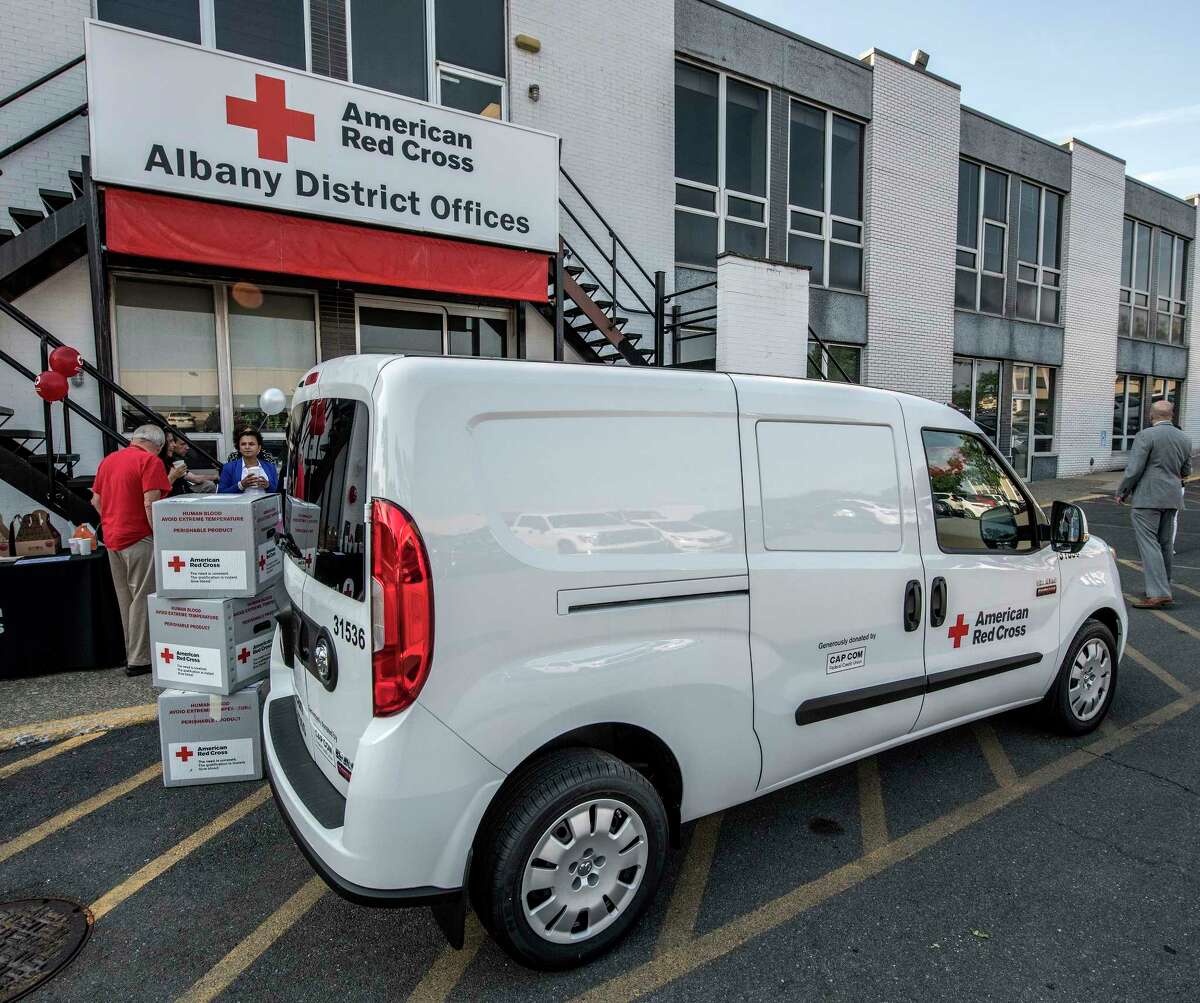 Red Cross unveils new transport van