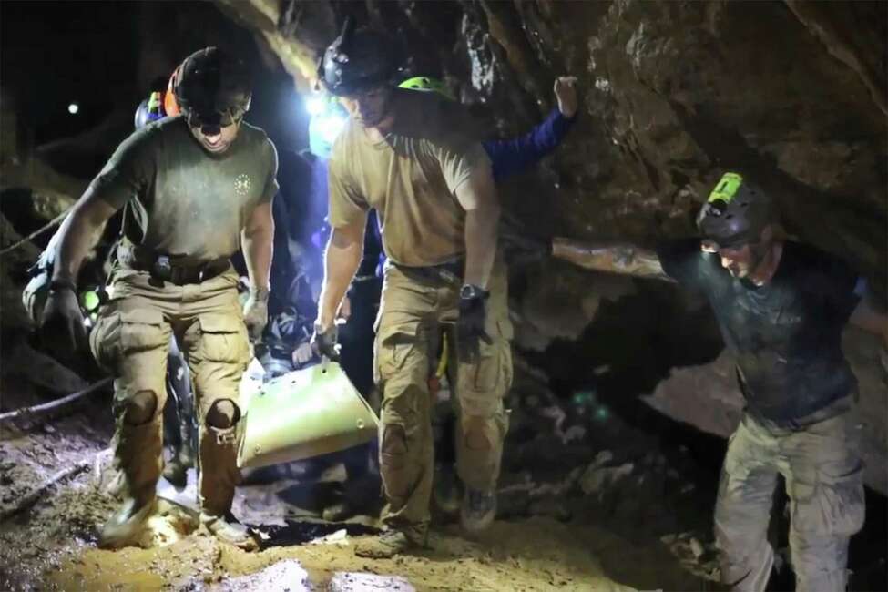 Cave rescuers go deep to help the injured