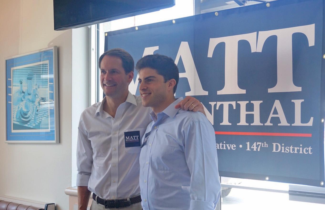 Himes endorses Blumenthal’s son in state rep race
