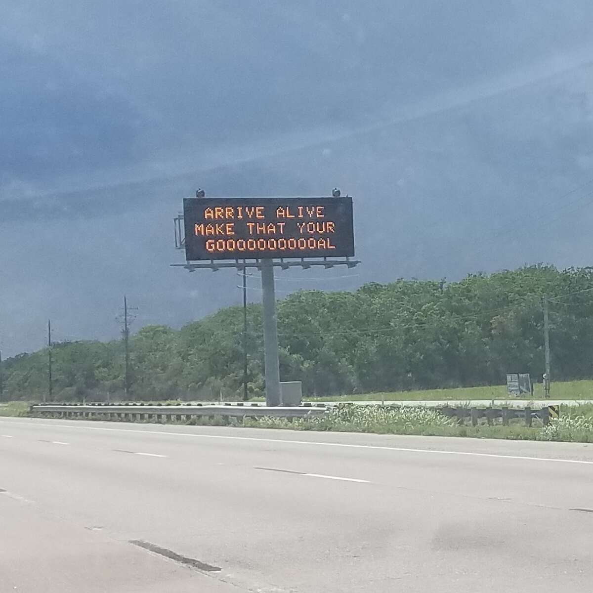 Photos: TxDOT signs are mixing humor with safety