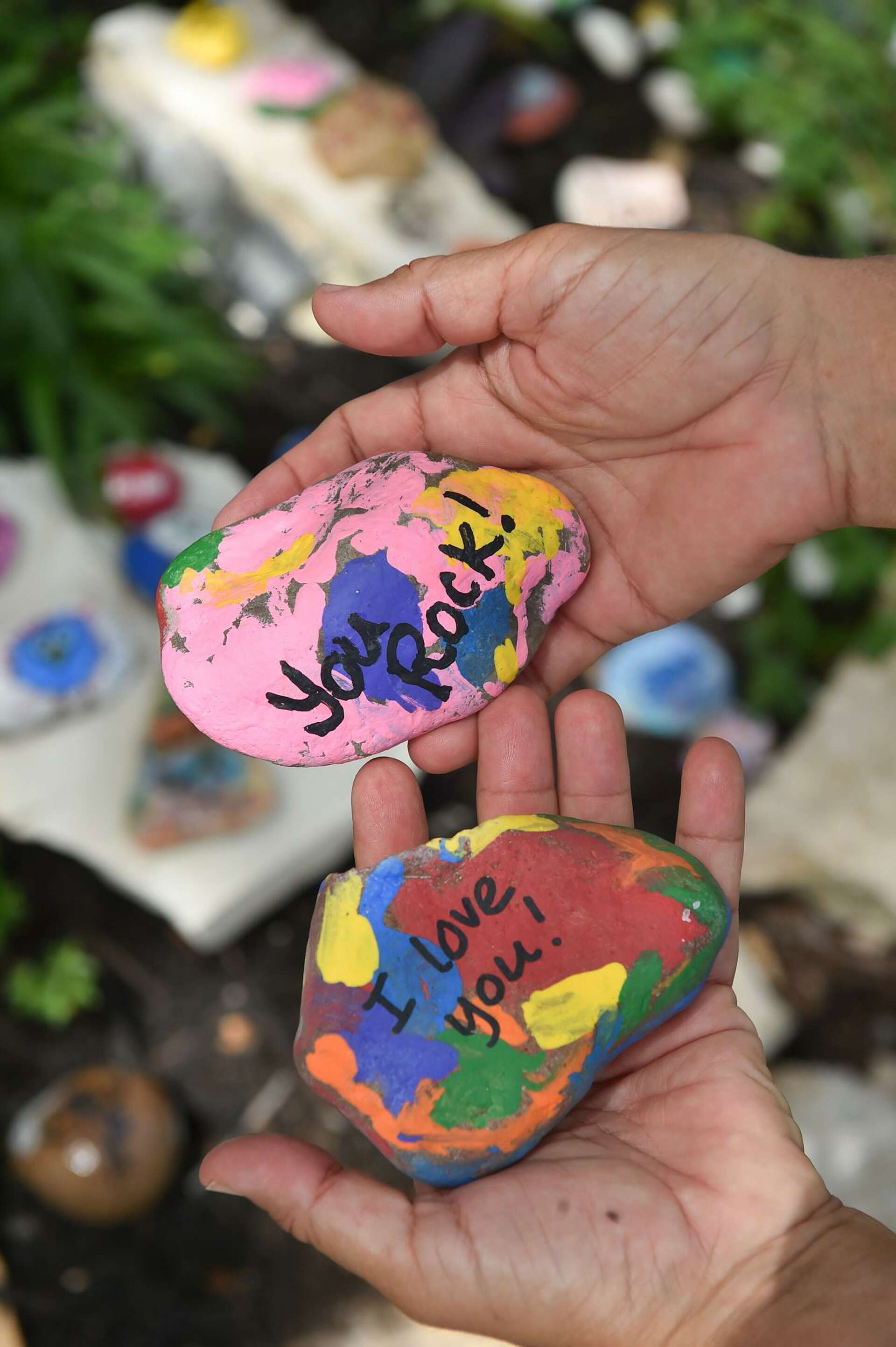 Local group covering San Antonio in art, 1 rock at a time