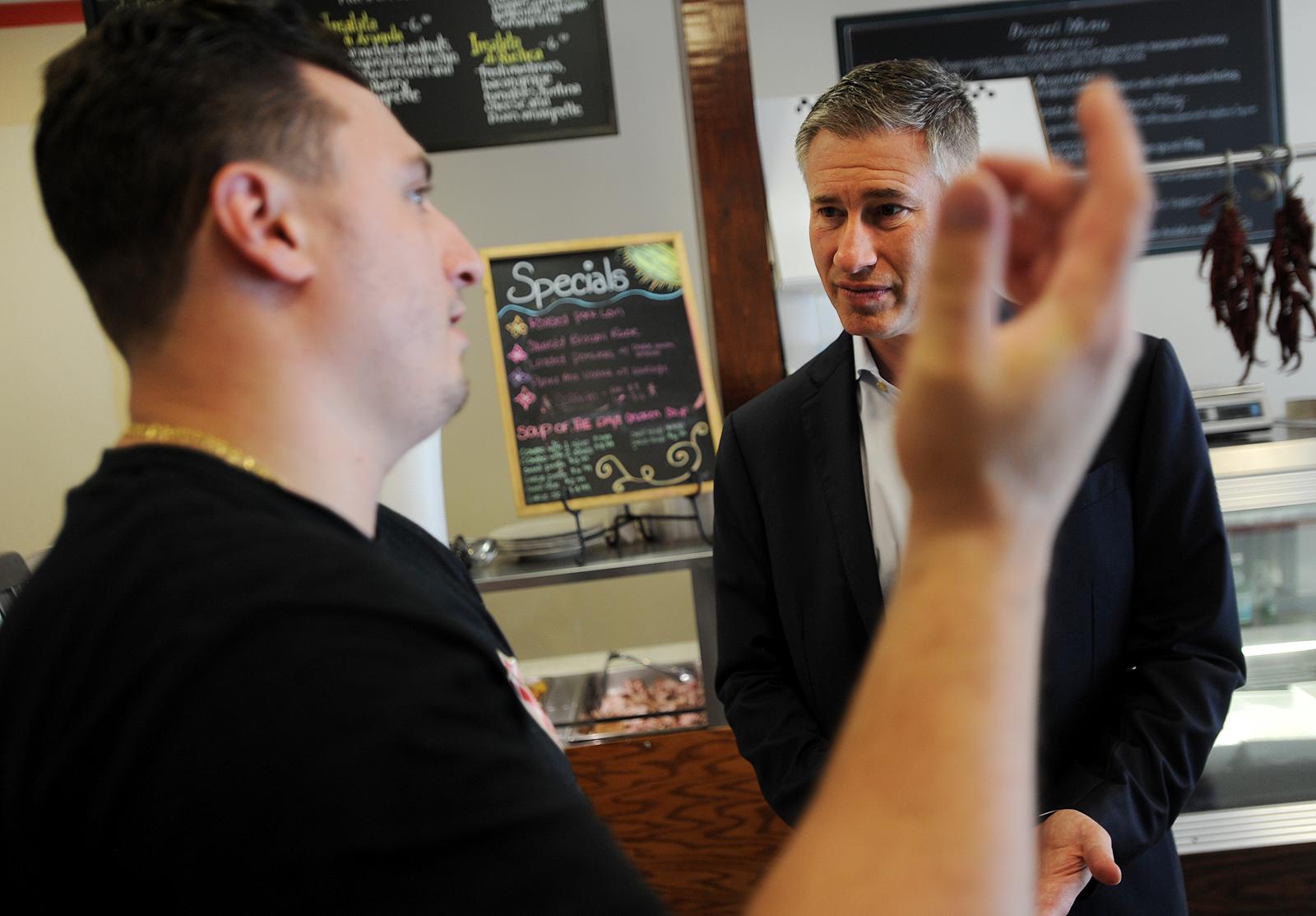 Stemerman stumps for governor in the Valley, vows to bring ...