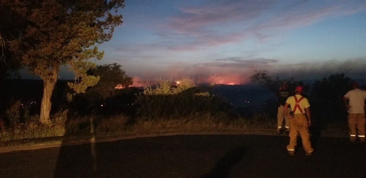 Photos show massive 1,800 acre wildfire in Llano near Austin