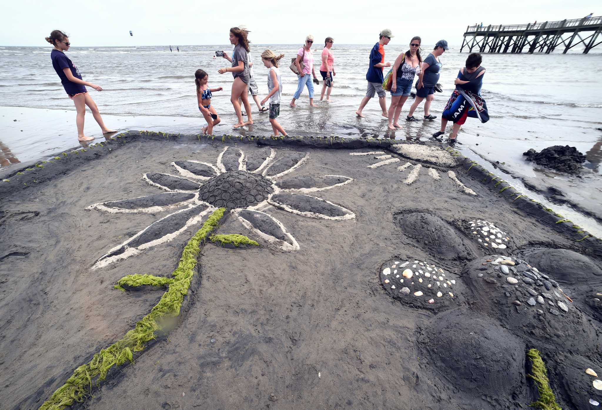 Milford Art Council’s 41st annual sand sculpture competition