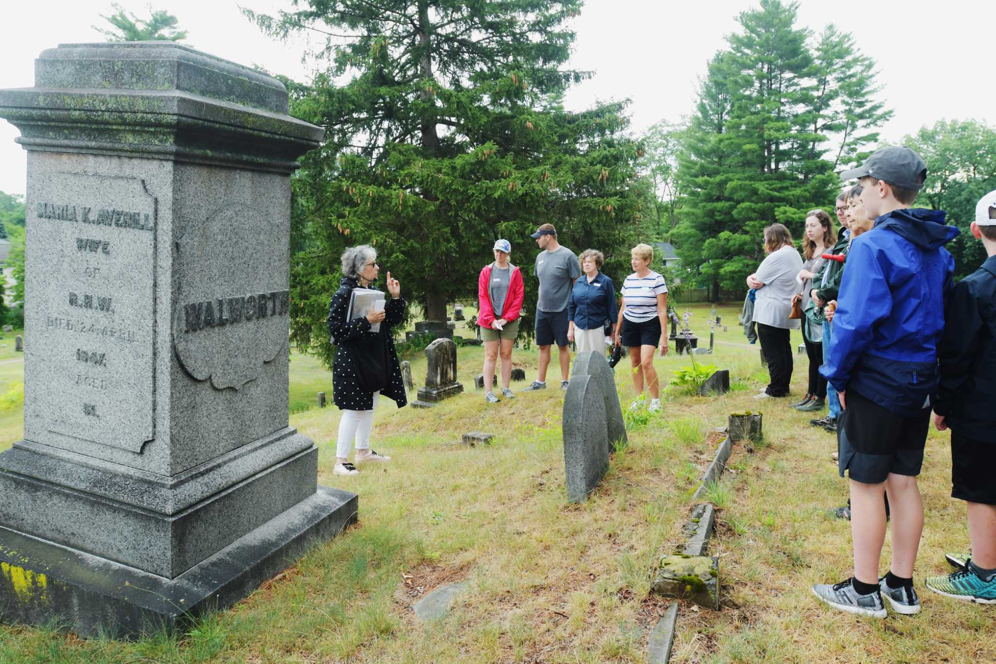 Photos: Greenridge Cemetery tour