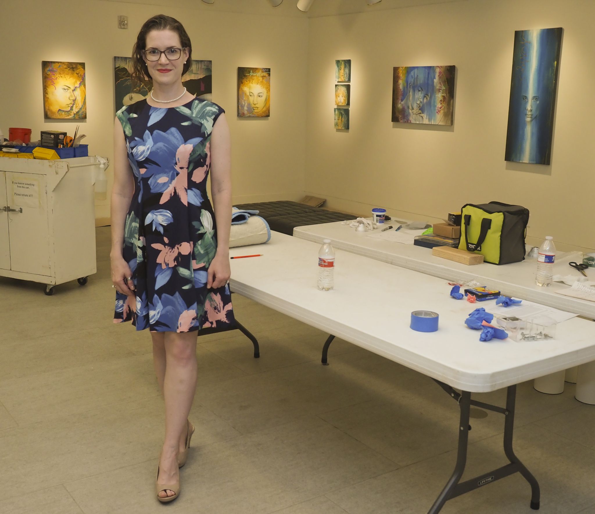 Sara Drescher’s art evolution finds a space in the museum she grew up with