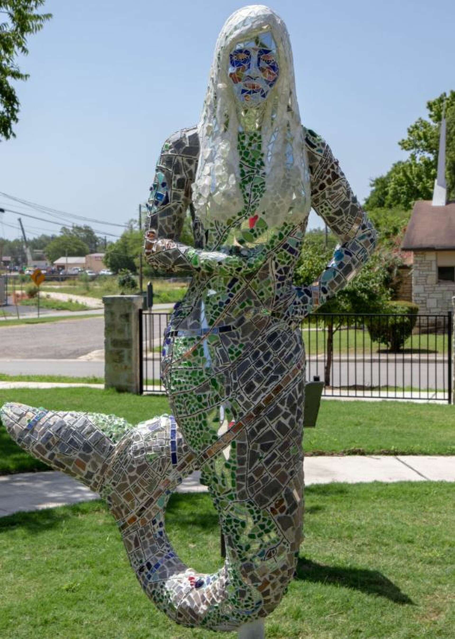 Photos: San Marcos adds 10 mermaid statues to promote tourism