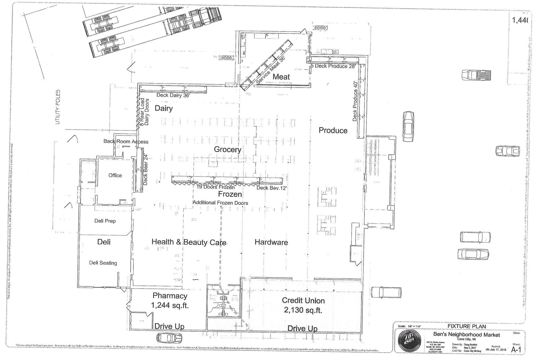 Grocery Store Floor Plan