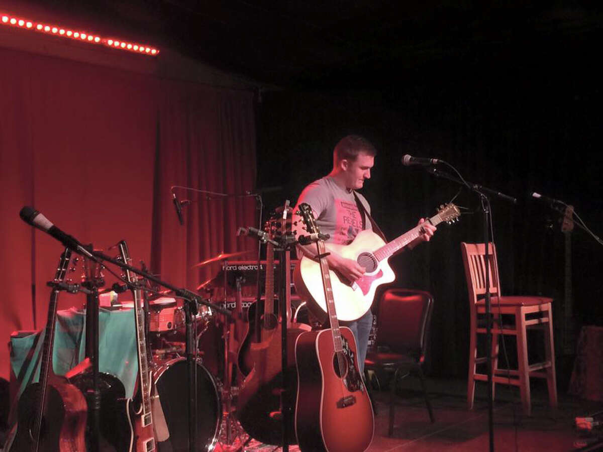 Singer/songwriter and firefighter is all in on stage