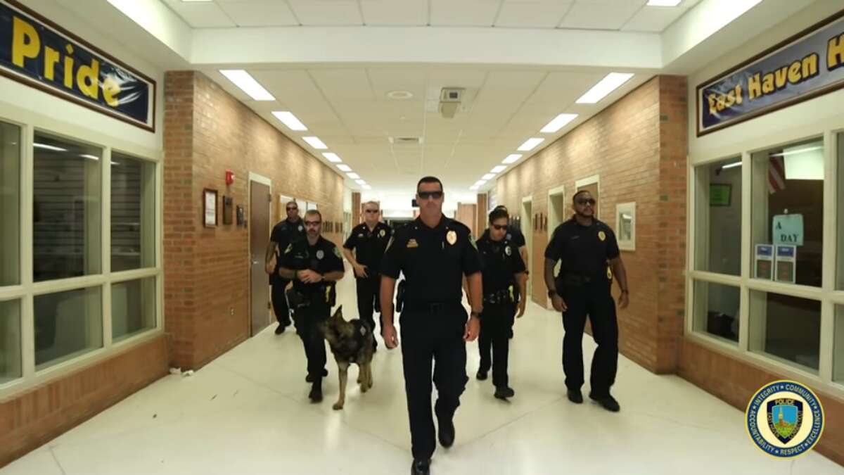 East Haven Police Department goes all out for Lip Sync Challenge