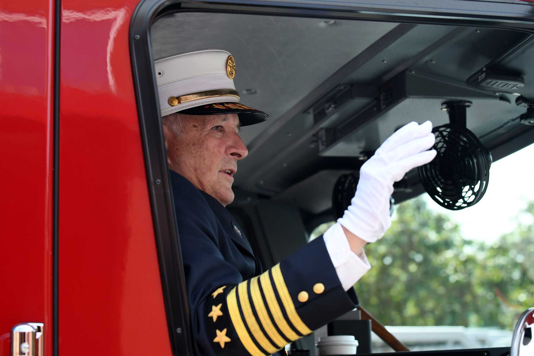 Video: Albany Fire Chief Warren Abriel's retirement ceremony
