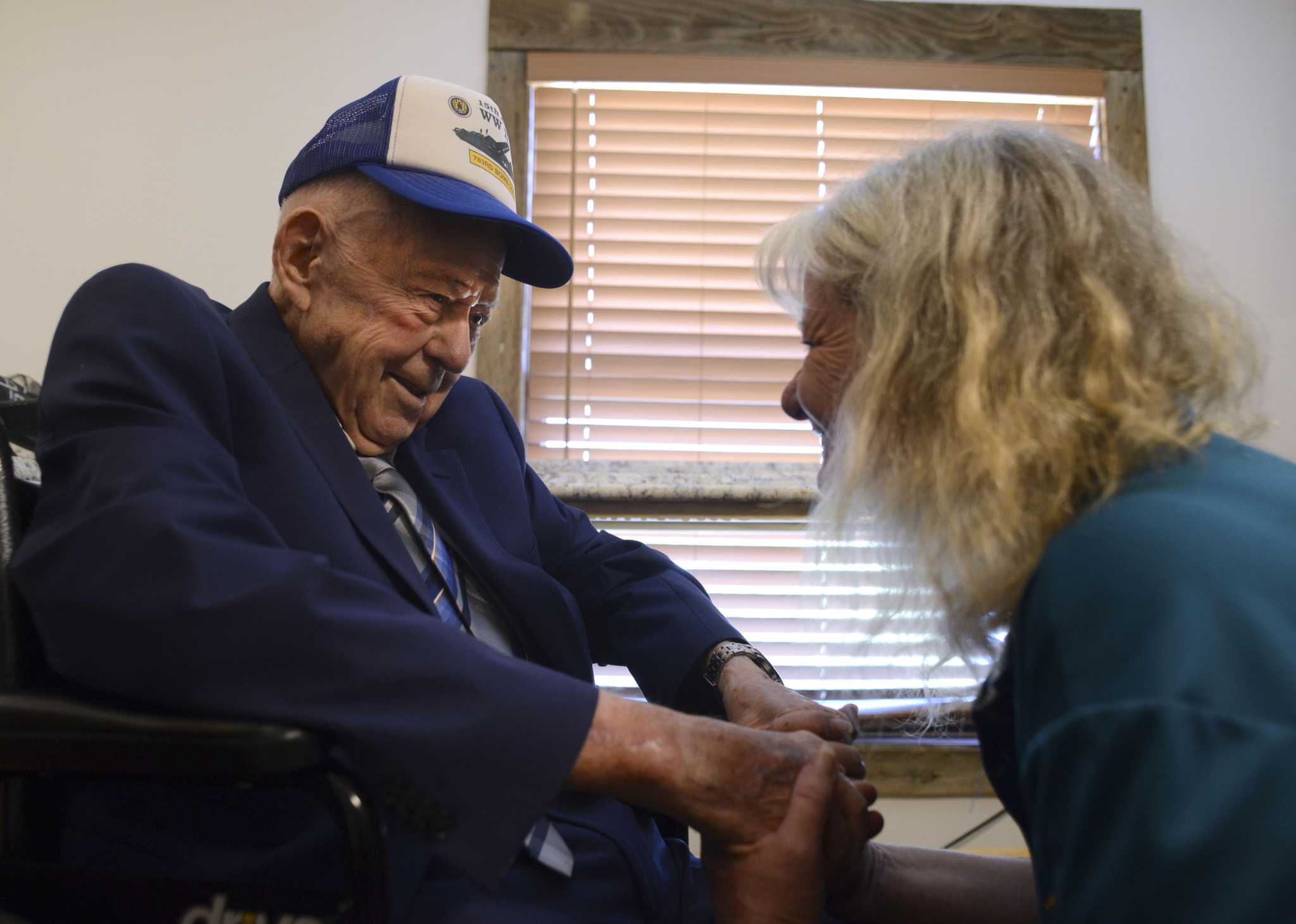 On 100th birthday, bombardier looks back on his lucky day